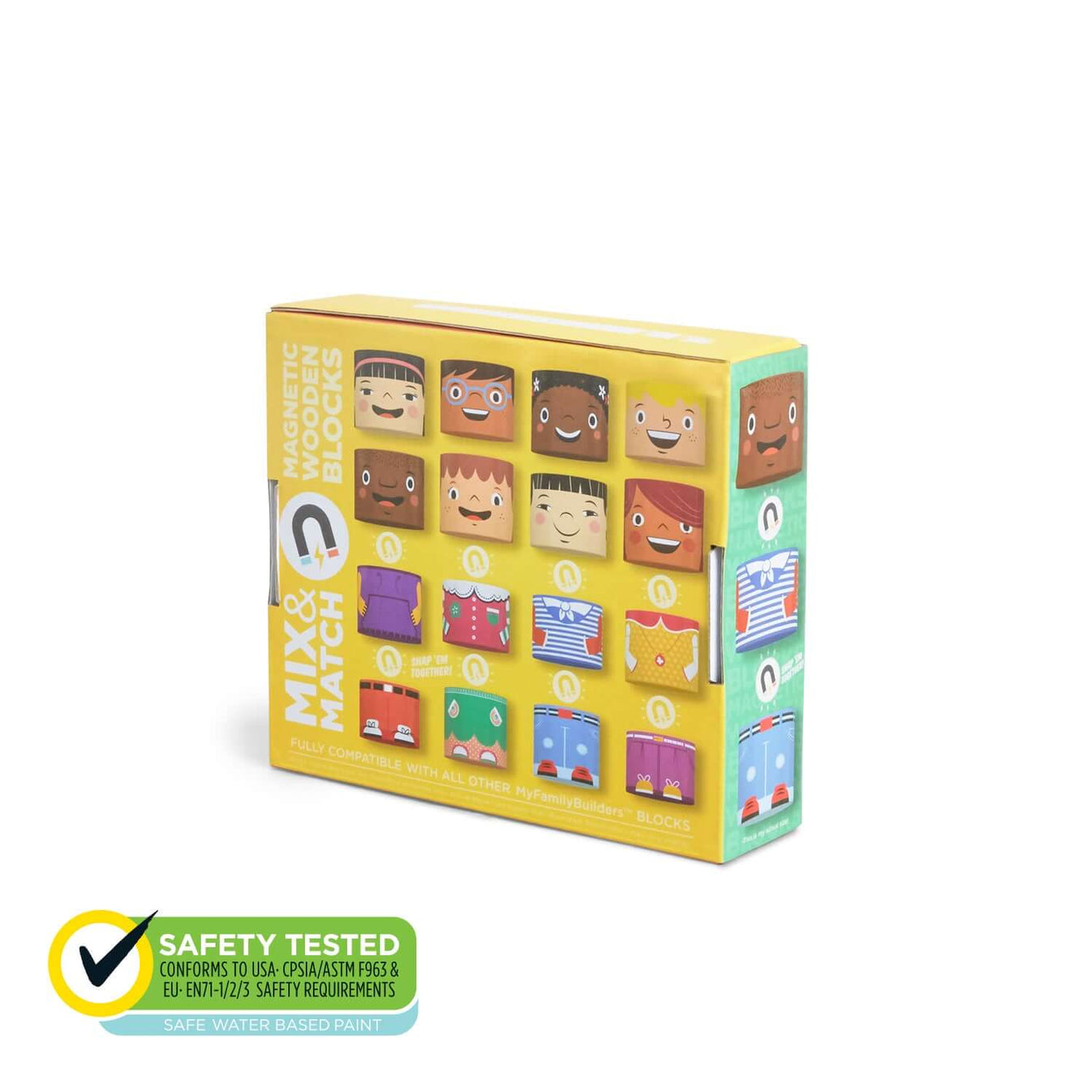 16-Piece Magnetic Wooden Diversity Friends Play Set – Multicultural SEL ...