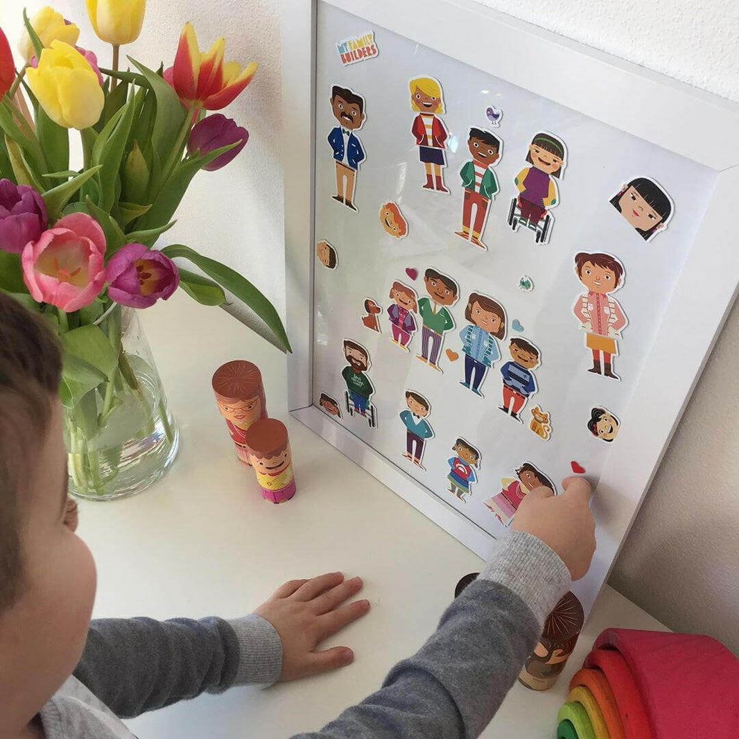 My Family Builders – Magnetic Wooden Diversity Toys for Kids ...