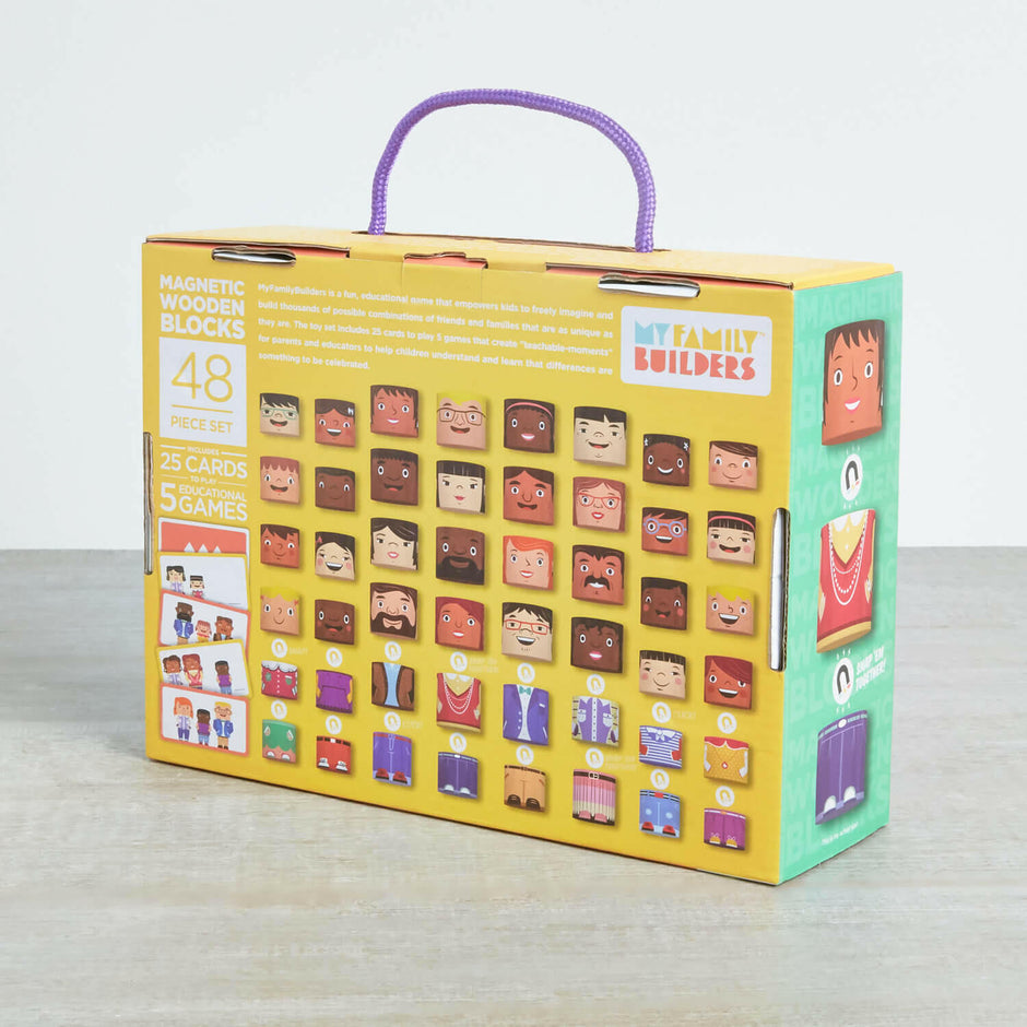 My Family Builders – Magnetic Wooden Diversity Toys for Kids ...